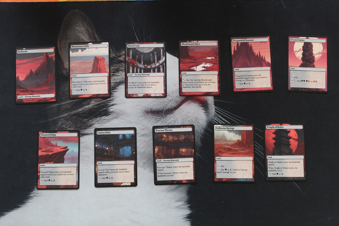 Bosco's Smokin' Lands Guildpack - Rakdos - 11-count Magic the Gathering ...