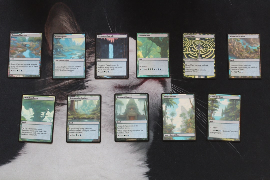 Bosco's Smokin' Lands Guildpack - Simic - 11-count Magic the Gathering ...