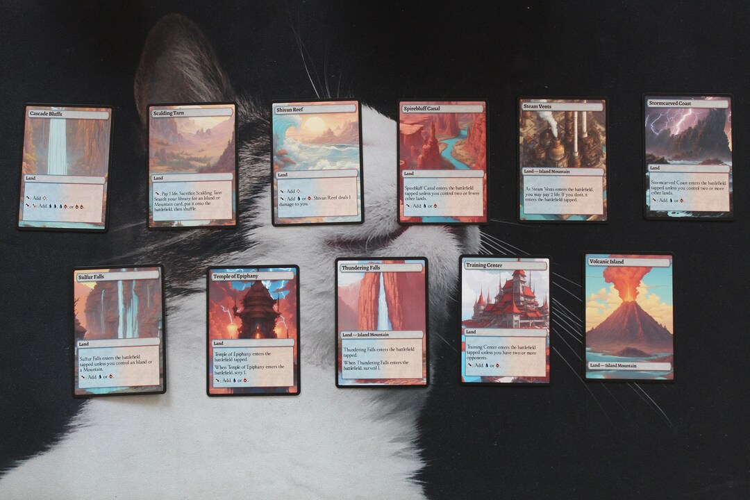 Bosco's Smokin' Lands Guildpack - Izzet - 11-count Magic the Gathering ...