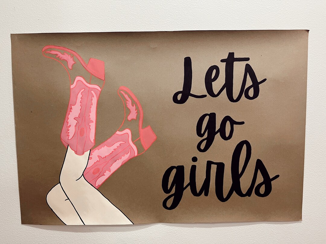 Hand Painted Brown Paper Banner That is Completely - Etsy