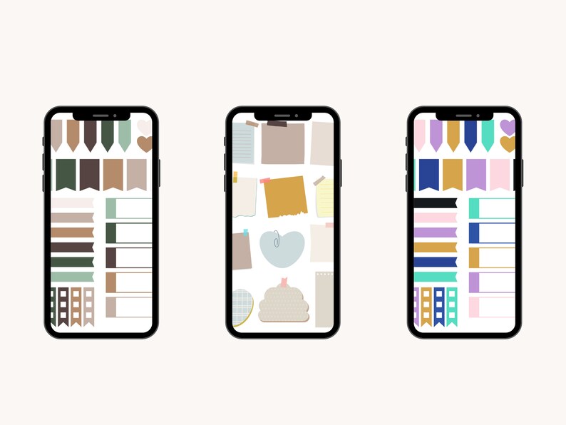 Goodnotes Stickers, Goodnotes Sticker Pack, Digital Planner Stickers ...