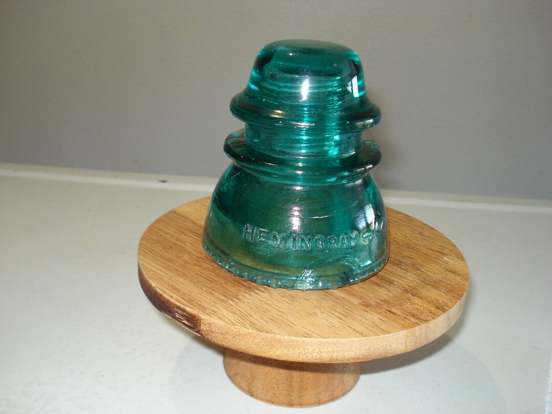 Blue-green Hemingray Insulator/#42/1940's/usa - Etsy