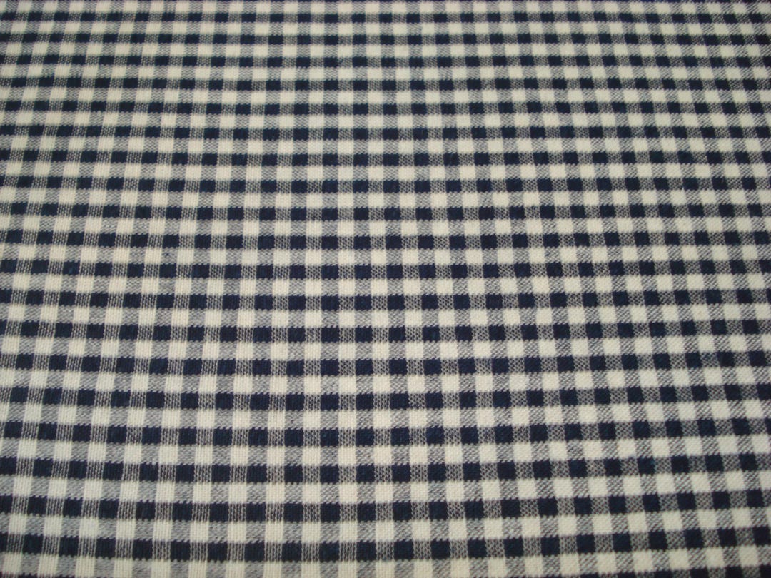 Vintage Black, White, and Gray Check Fabric/ Quality Cotton/1990's - Etsy