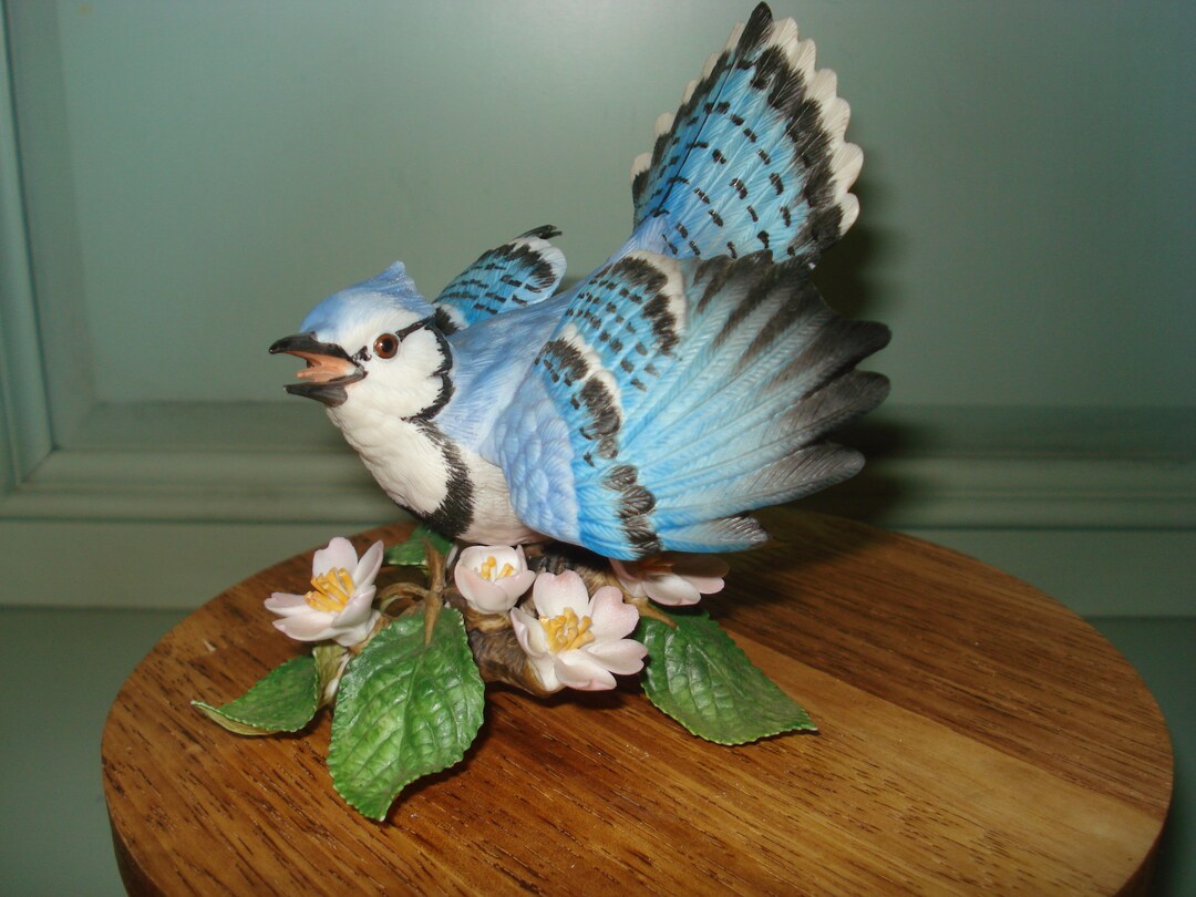 Lenox Garden Bird Collection/blue Jay/retired/1990 - Etsy