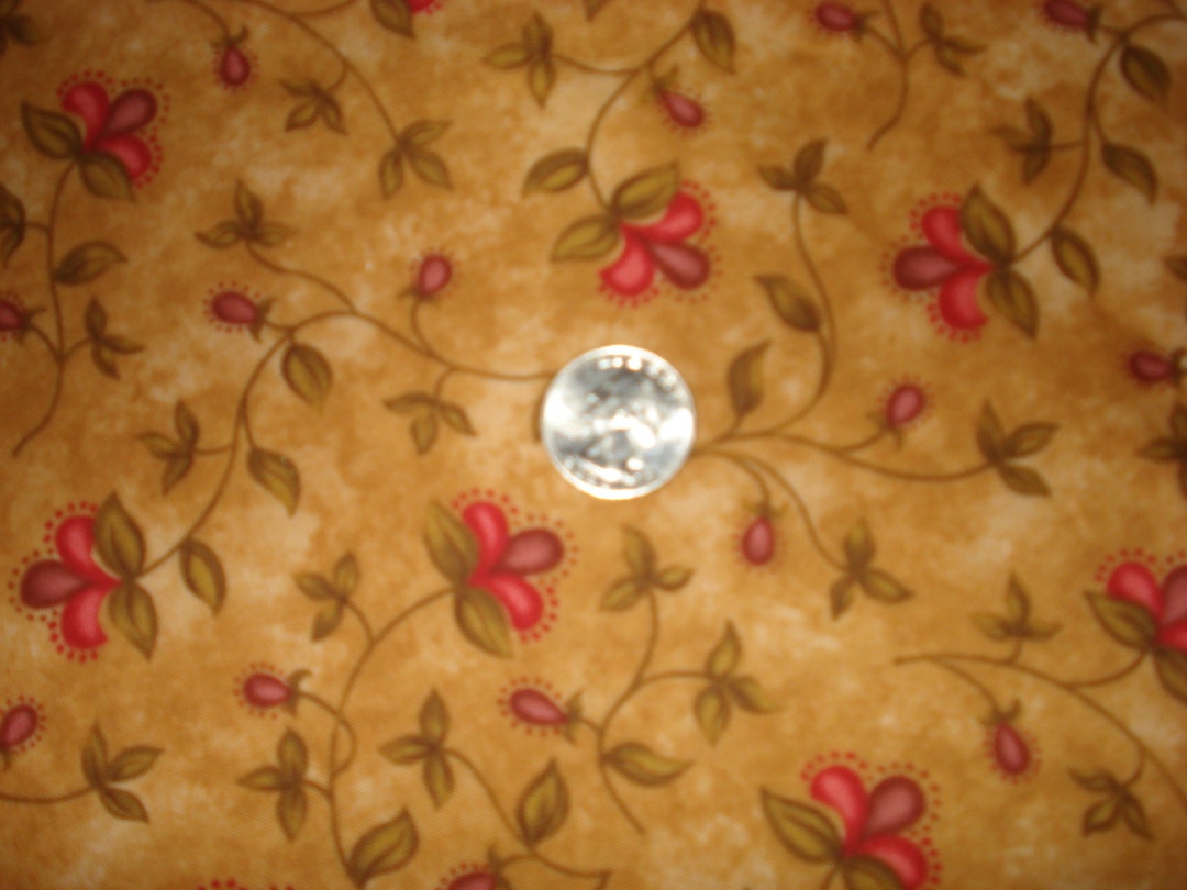 Sweet Pea/designer Jill Kemp/red Rooster Fabrics/dsn# 16025/100% Cotton ...