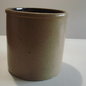 Stoneware Crock/beige/nice Condition/usa/1940's - Etsy