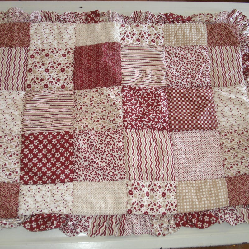 Ruffle Pillow Sham - Etsy