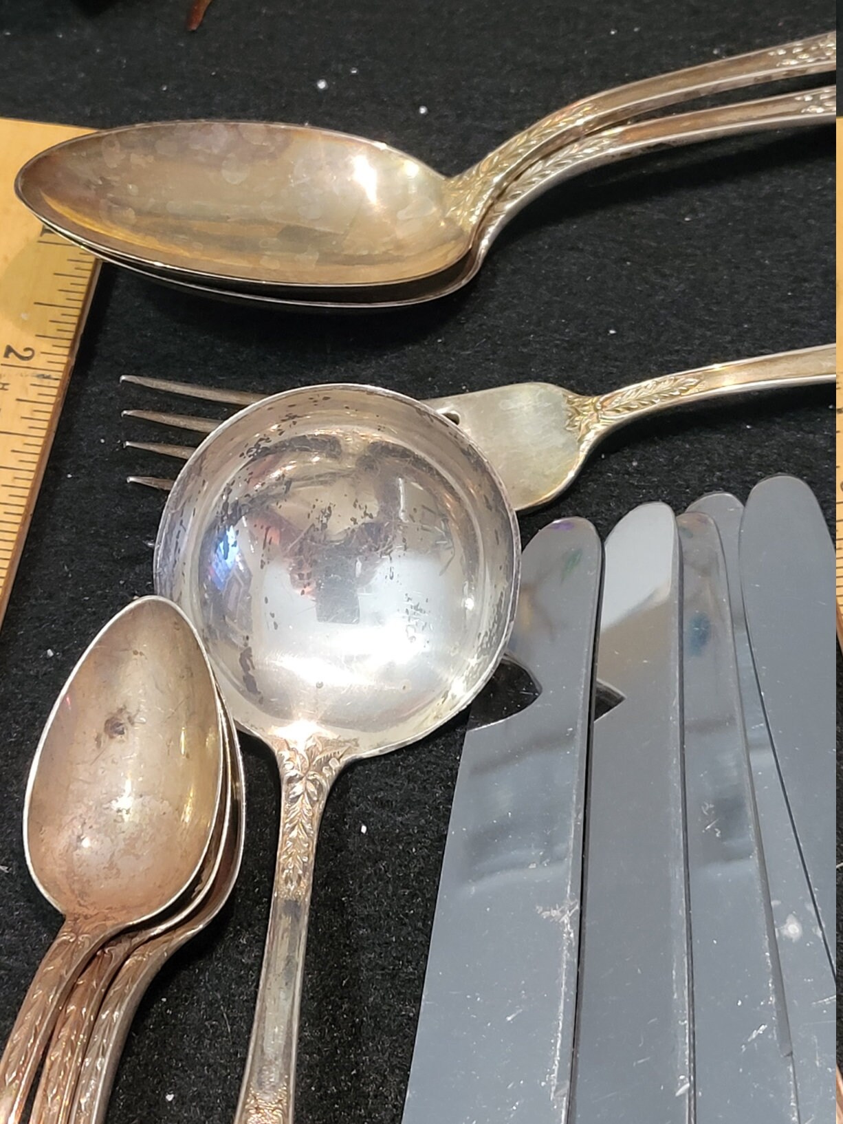 47 Pieces of Kirk Stieff Rose Pattern Sterling W/chest That Can Hold ...