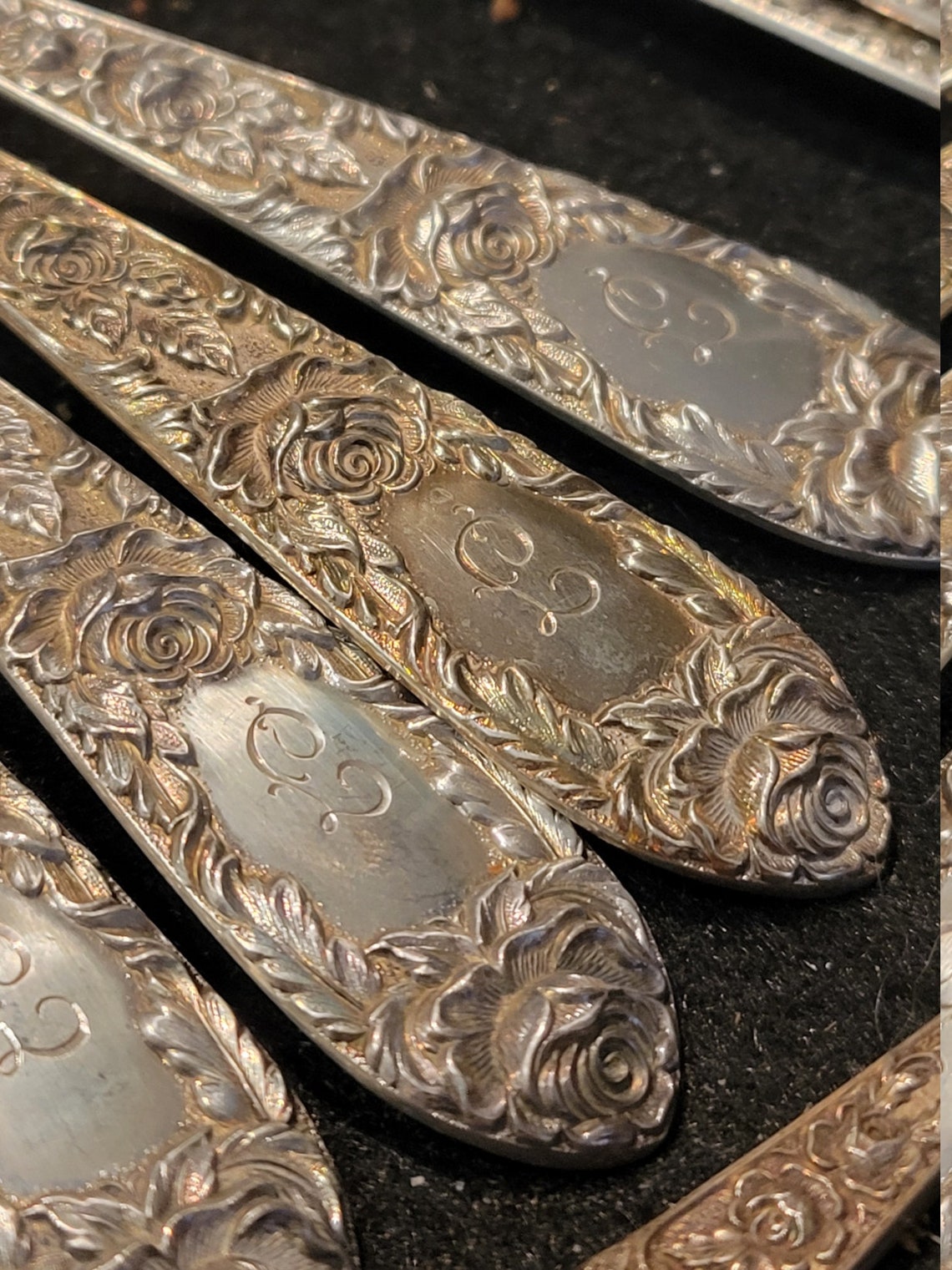 47 Pieces of Kirk Stieff Rose Pattern Sterling W/chest That Can Hold ...