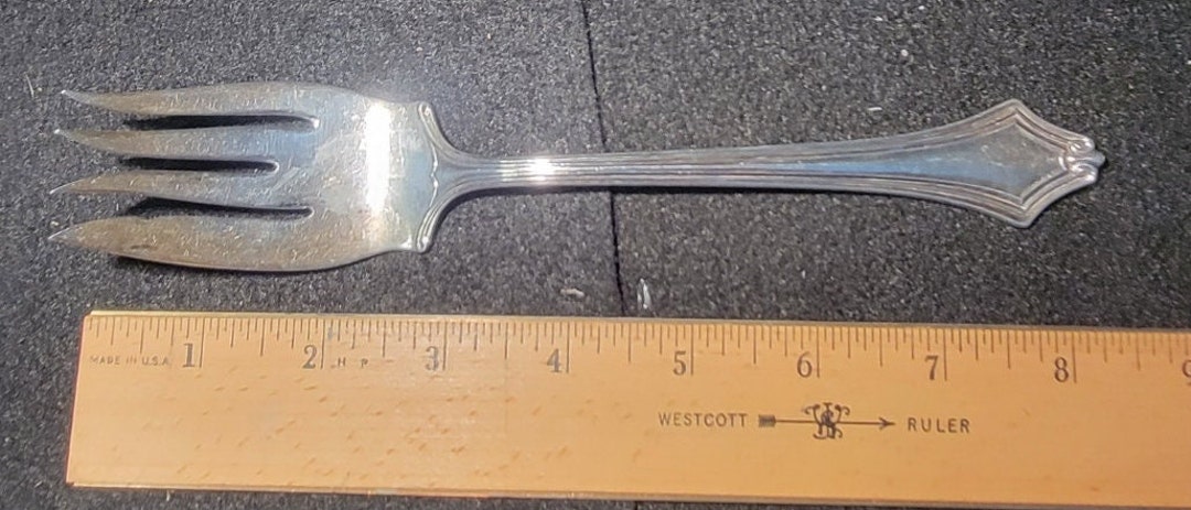 Vintage Serving Fork 8", 1835 R. Wallace A1 Silverplate - Etsy