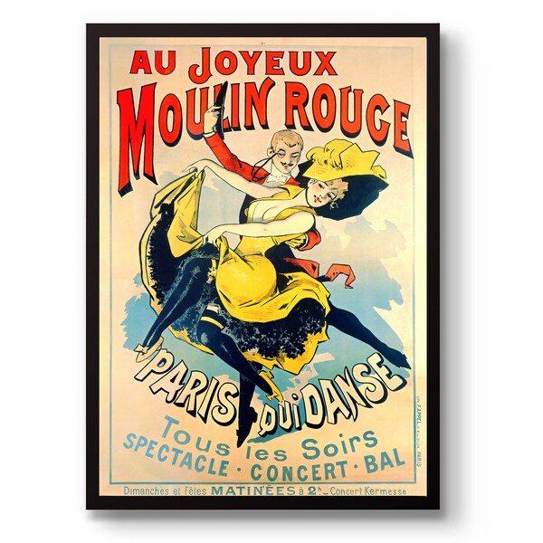 Moulin Rouge Art - Etsy UK