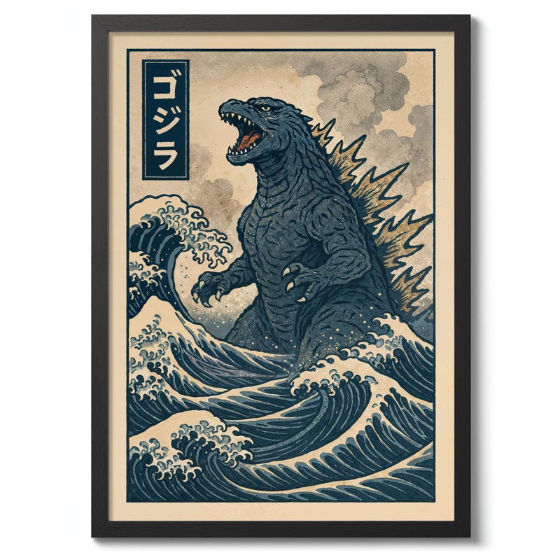 Godzilla Posters - Etsy UK