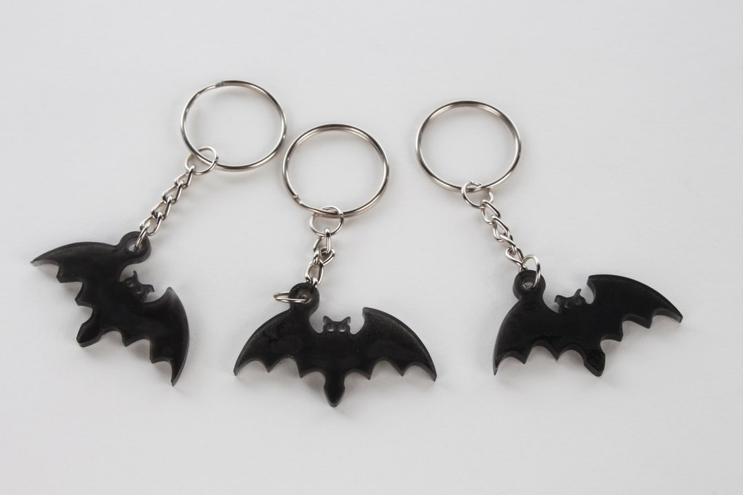 Bat Keychain - Etsy