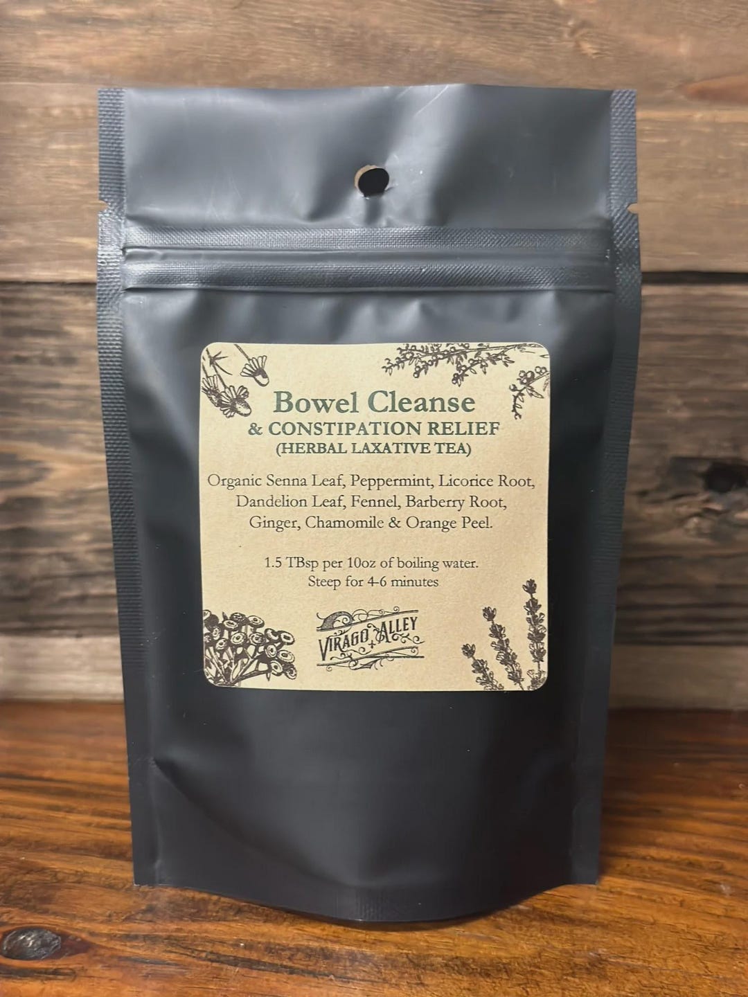 Bowel Cleanse Herbal Laxative Tea - Etsy