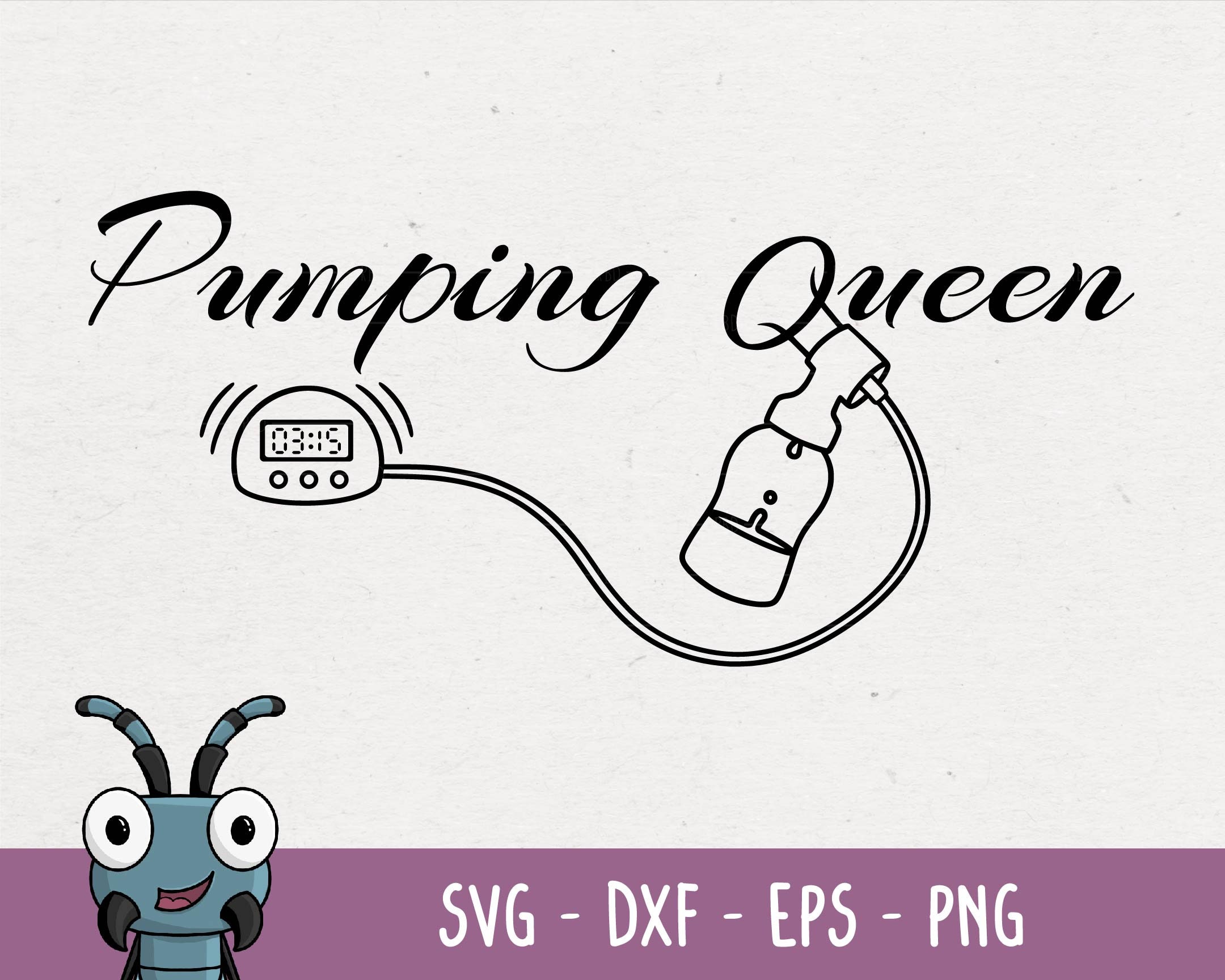 Pumping Queen Svg, Breastpump Svg, Breastfeeding Svg, Breastmilk Svg ...