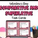 Valentine's Day Adjective Digital and Print Task Cards - NO PREP - Etsy