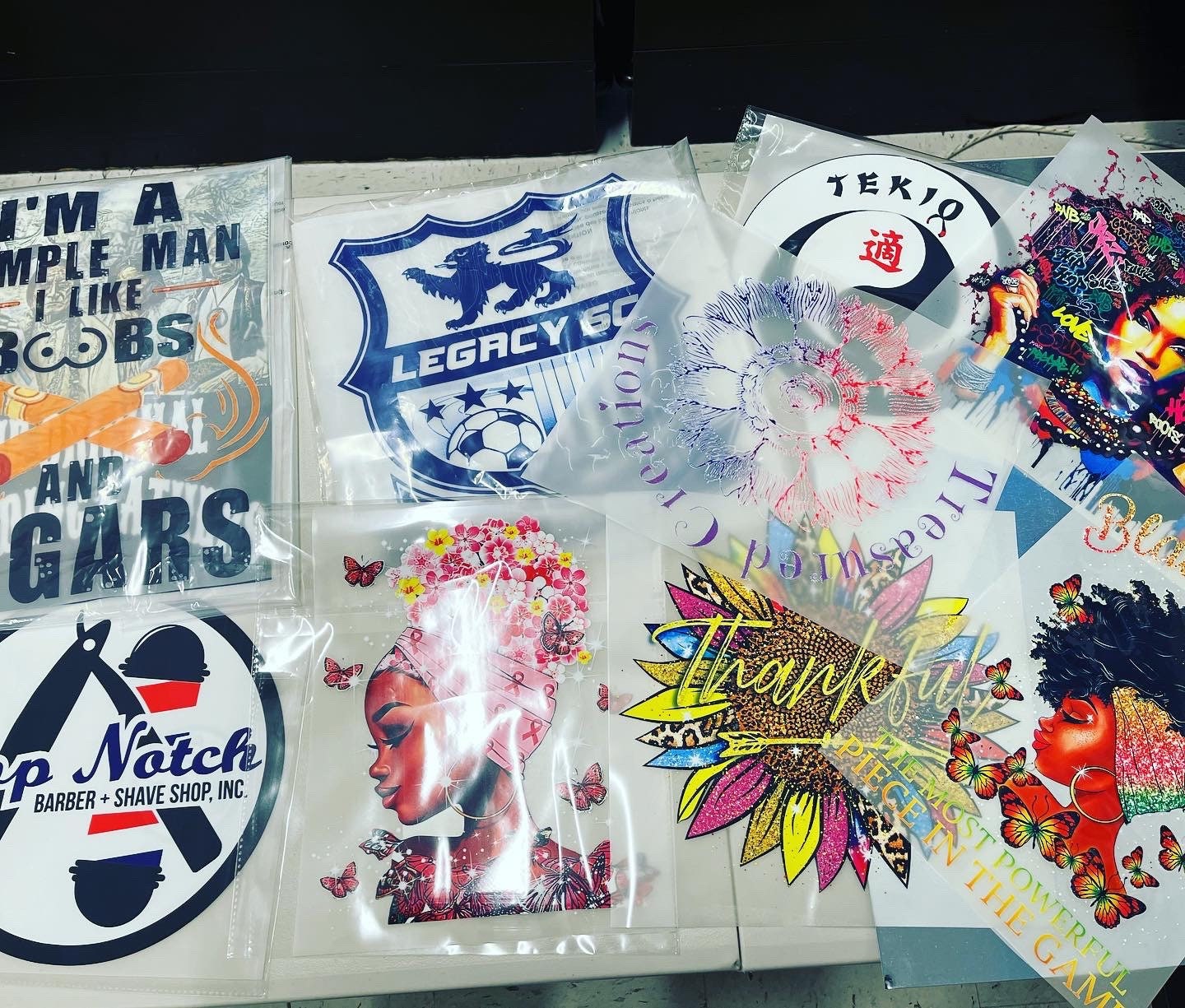 Custom Full Color DTF Heat Transfer Better Than Sublimation - Etsy