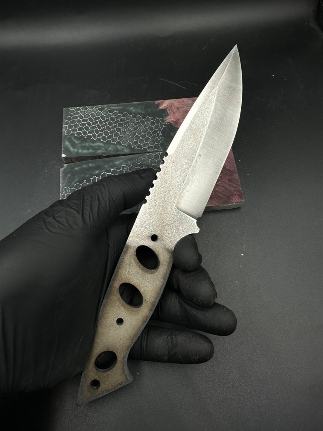 Elmax Steel Knife Blank Blade Powder Metallurgical Knife - Etsy