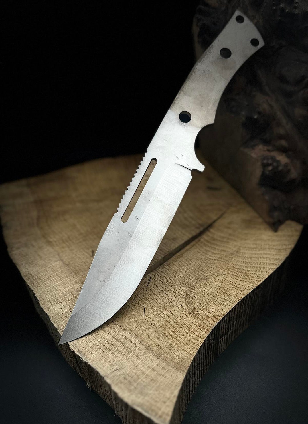 Stainless Knife Blade Blank Heat Treated Knife Build - Etsy
