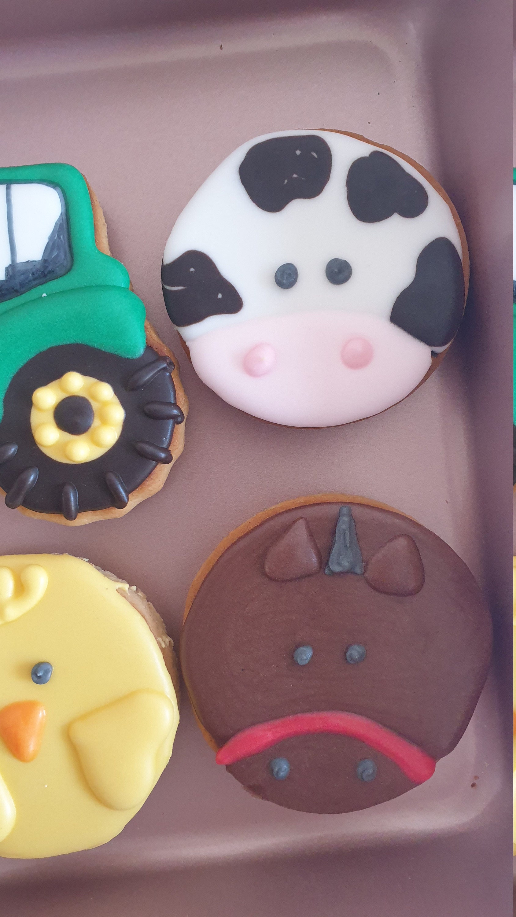 Farm Animals Biscuits Tractor Biscuits Children Party | Etsy UK