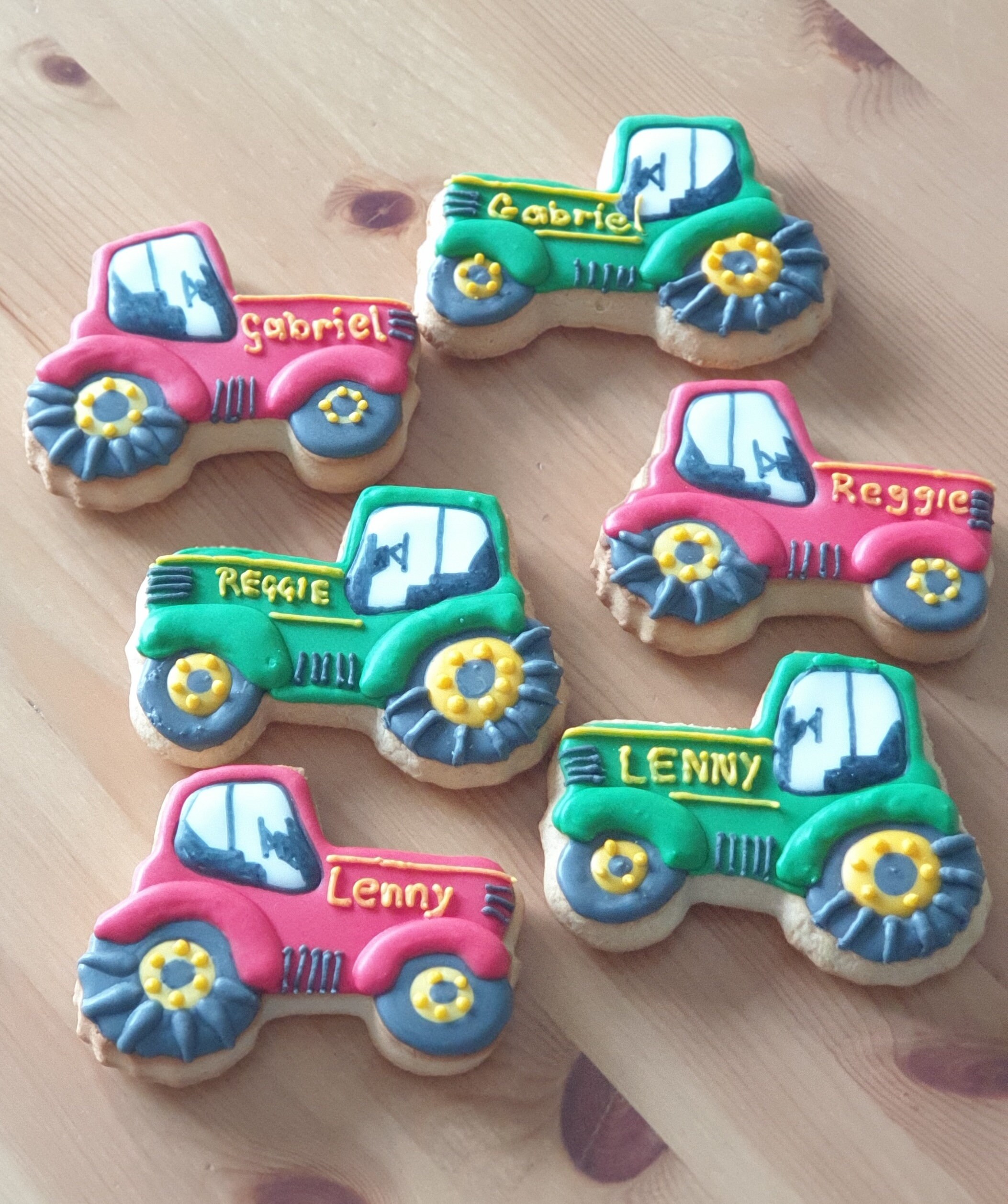 Farm Animals Biscuits Tractor Biscuits Children Party | Etsy UK