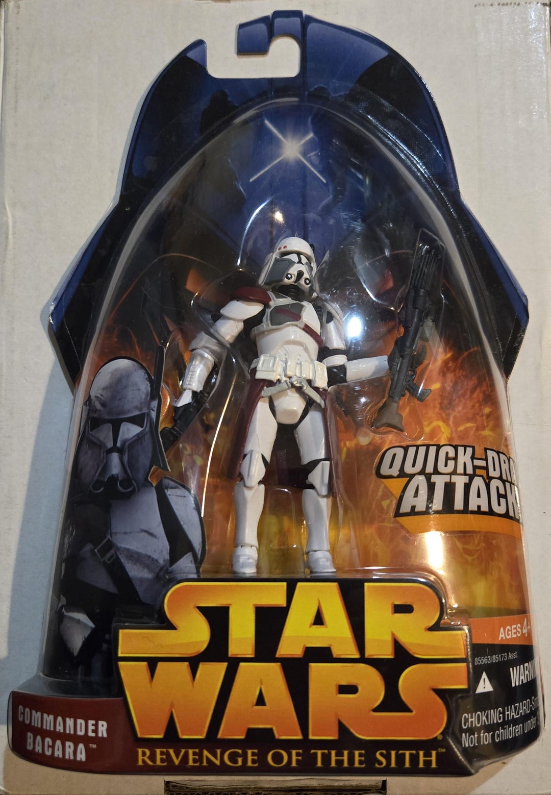Star Wars Revenge of the Sith COMMANDER BACARA, #49 (2005) See Pics and ...