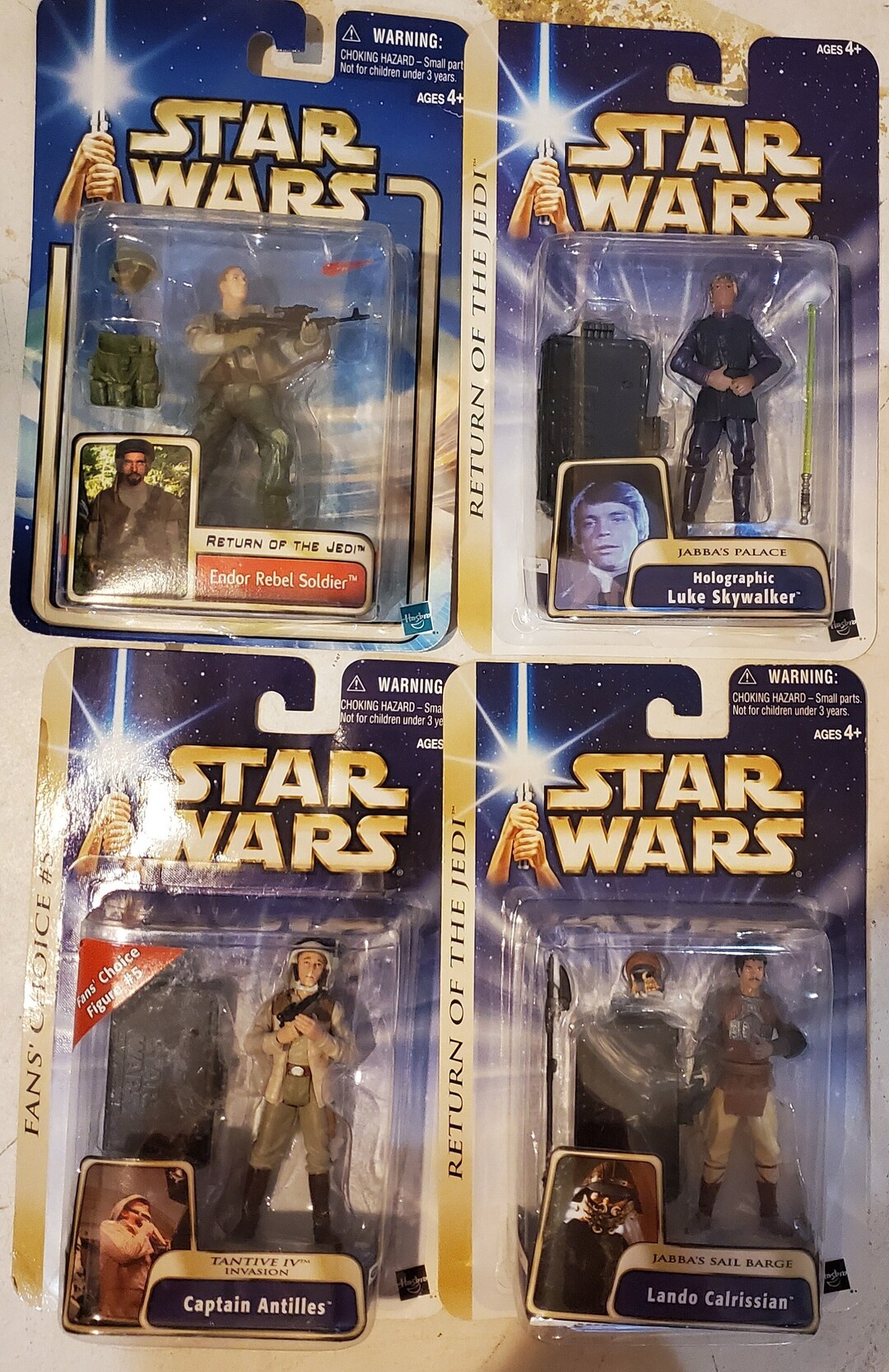 Star Wars 2002-2004 Action Figure Lot of 4 - Etsy