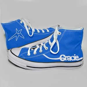Gracie Inspired Custom Converse - Etsy