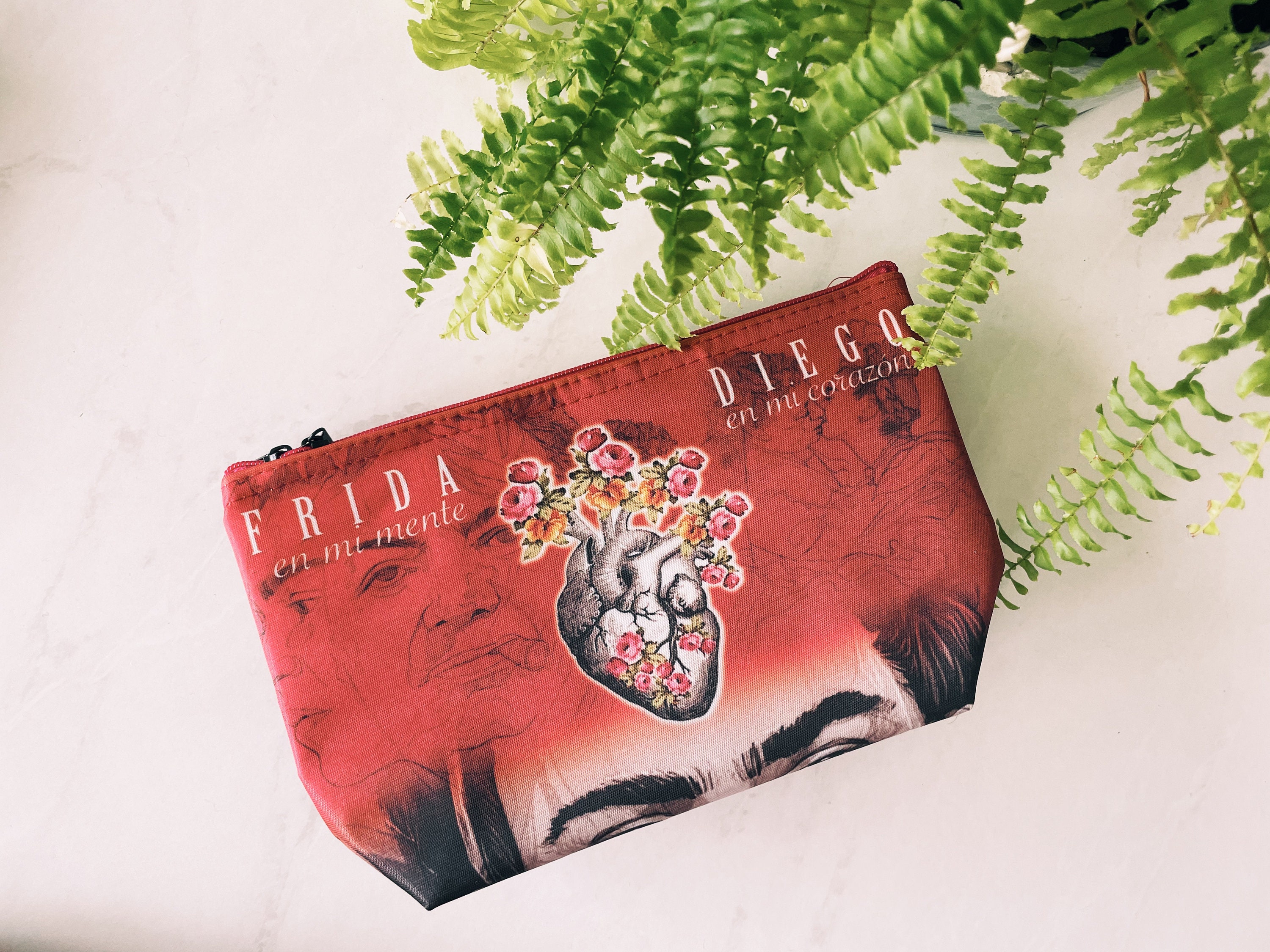 Mexican Printed Frida Kahlo Plastic Toiletry Bag frida Bag - Etsy