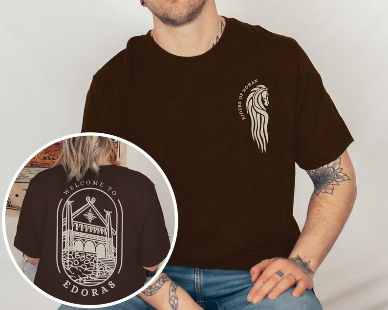 Rohan Shirt, Riders of Rohan, Fantasy JRR Tolkien Book Lover Gift ...