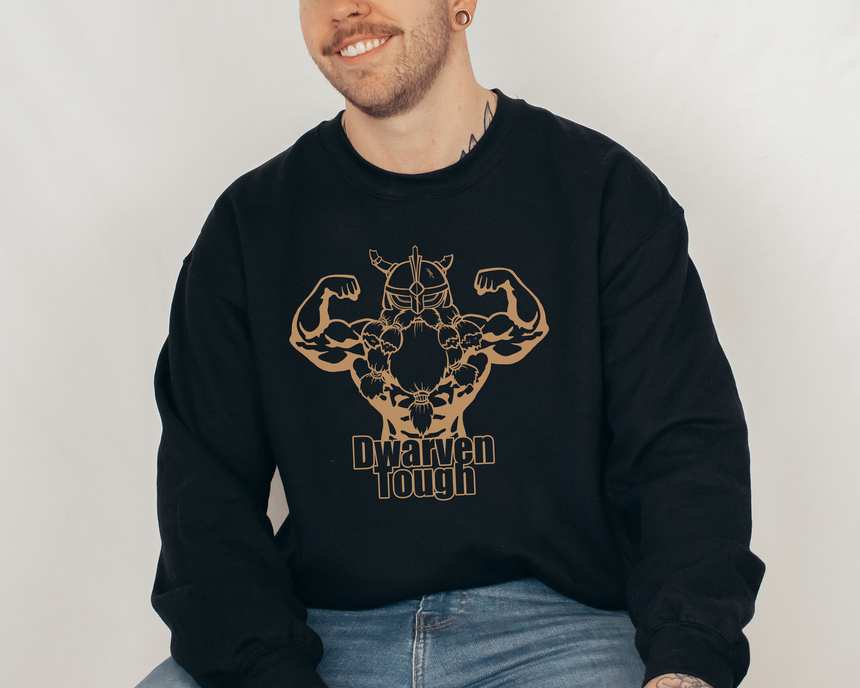 Dwarven Tough Sweater, Fantasy Inspired Dwarf, Tabletop Roleplaying ...