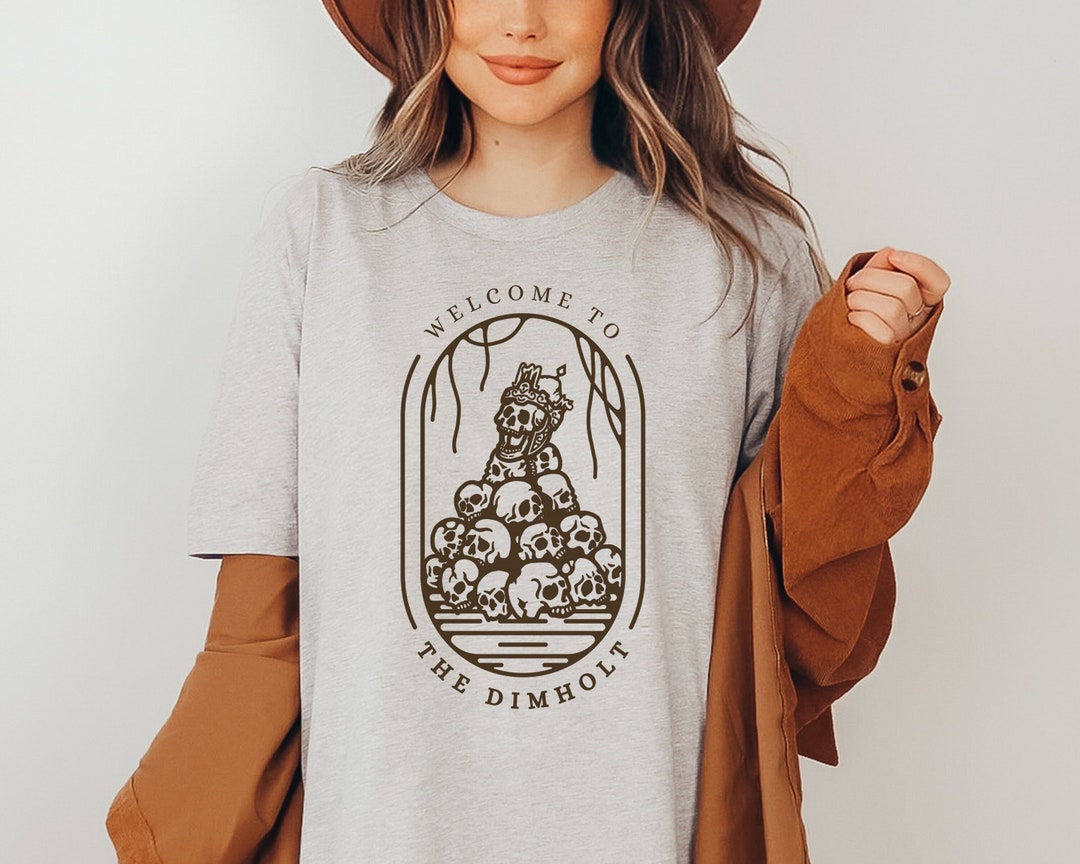 Dimholt Skulls Unisex Shirt, Aragorn, JRR Tolkien Fantasy Book Lover ...