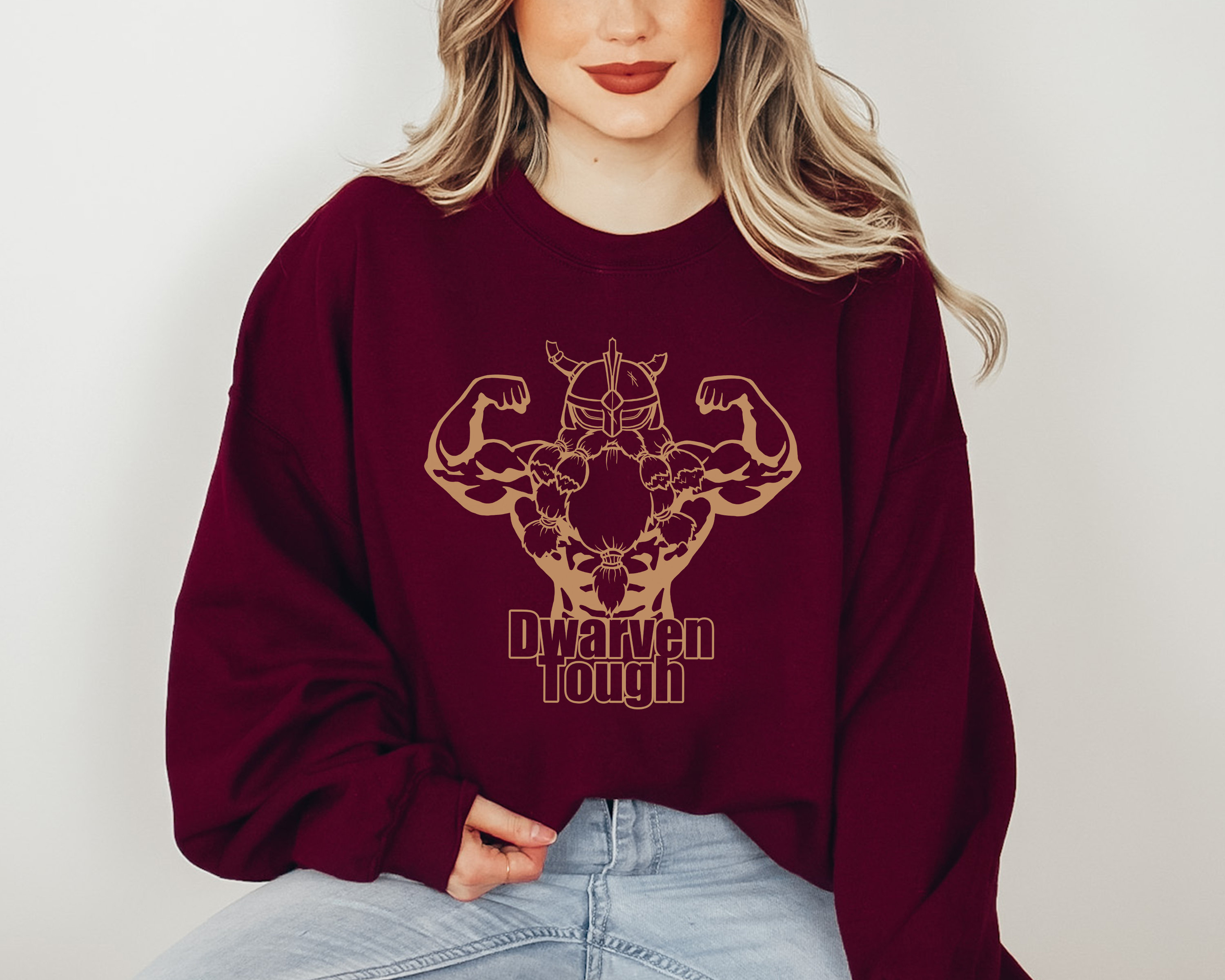 Dwarven Tough Sweater, Fantasy Inspired Dwarf, Tabletop Roleplaying ...