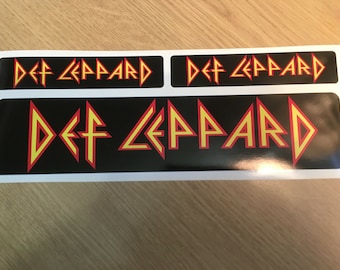 Def Leppard Stickers - Etsy UK