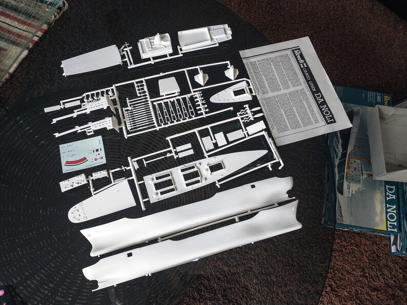 DA-NOLI Cargo Liner Model Kit Revell 1991 - Etsy
