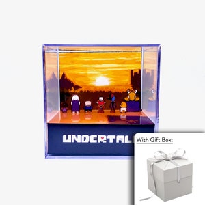 Undertale Sunset 3D Diorama Cube - Etsy