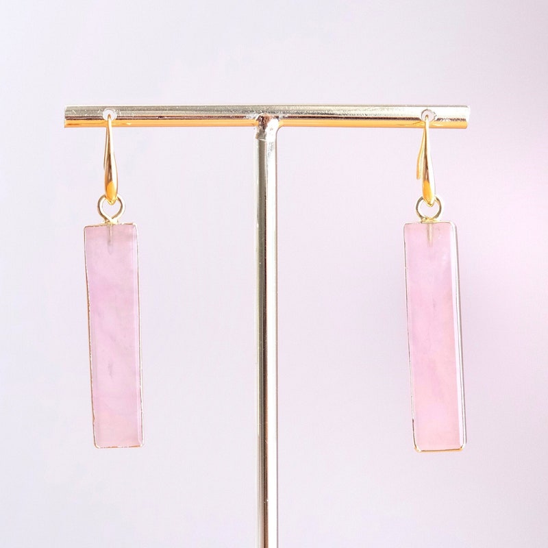 Quartz Earrings - Etsy