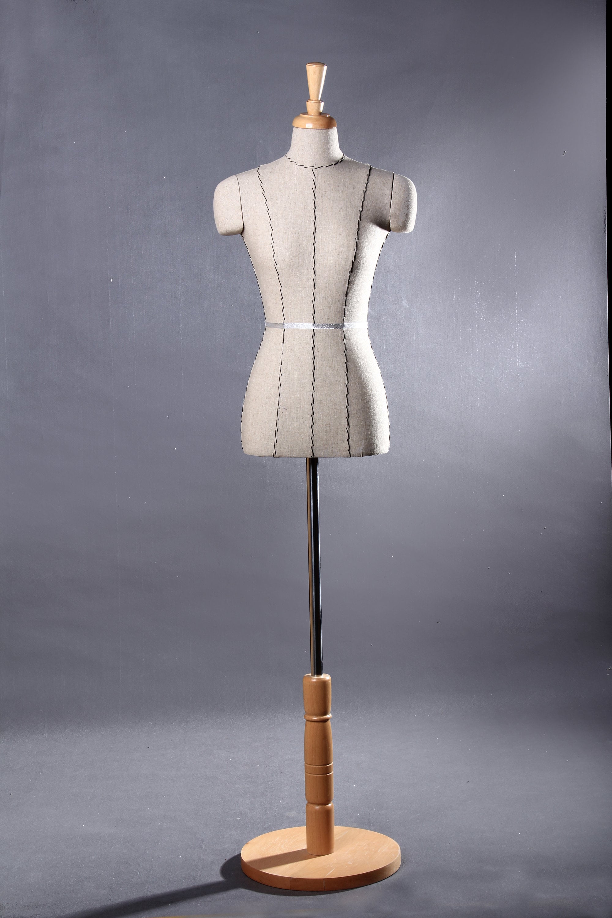 USAKHV Female Dress Form Mannequin Body Model Stand With Base Beige ...