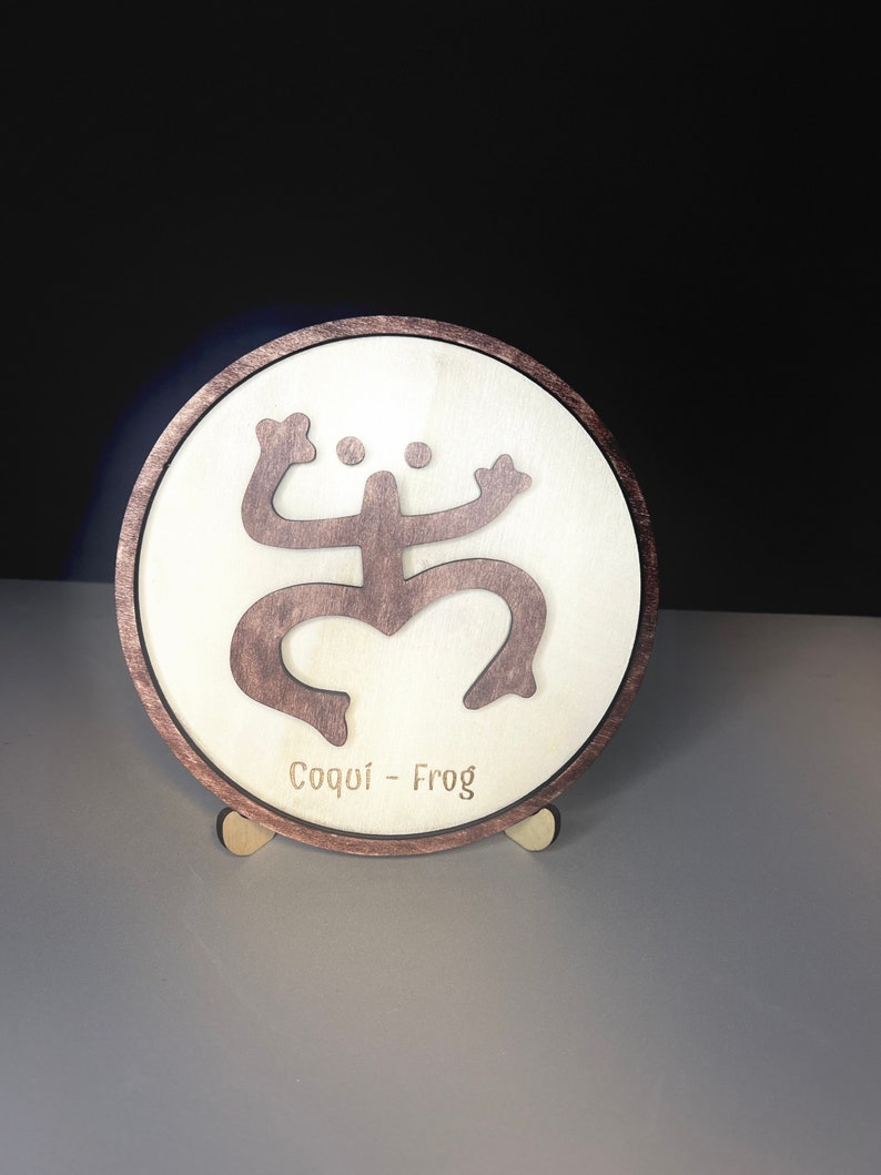 Puerto Rico, Table Accessory, Taino Frog - Etsy