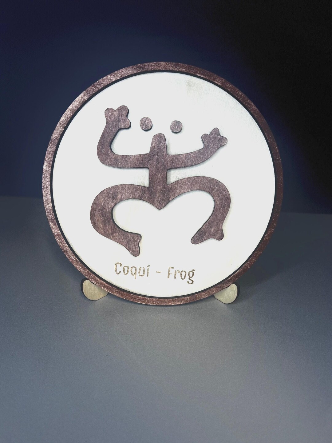 Taino Frog Wooden Wall / Puerto Rico, Table Accessory - Etsy