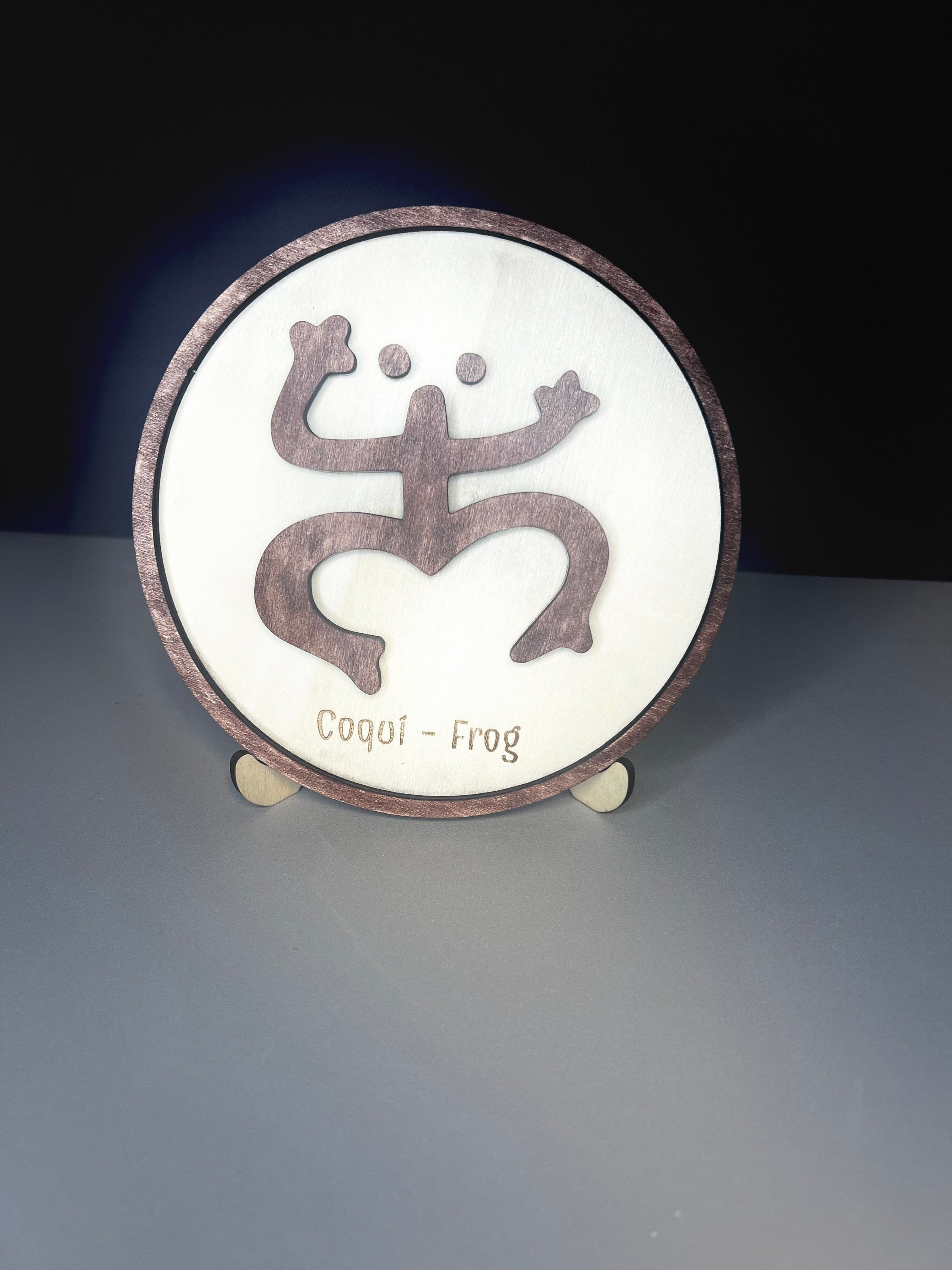 Puerto Rico, Table Accessory, Taino Frog - Etsy