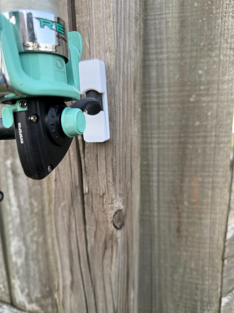 Fishing Reel Holder, Wall Mount , Spinning Medium or Small Reel Fit for ...