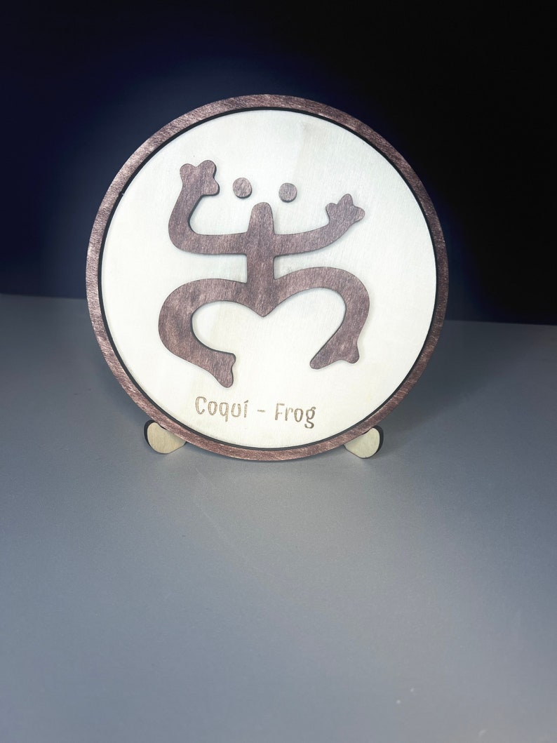Coqui Taino Frog Wooden Wall - Etsy