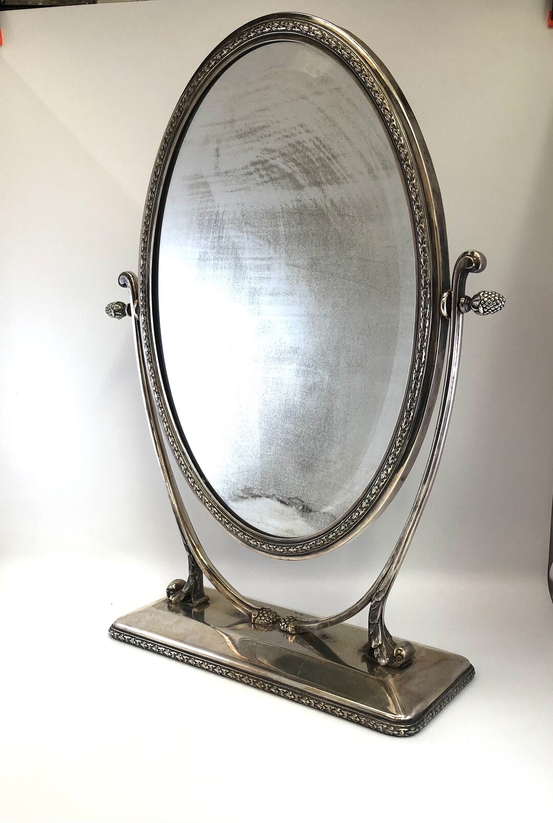 Psyche Art Nouveau Table Mirror 1900 - Etsy