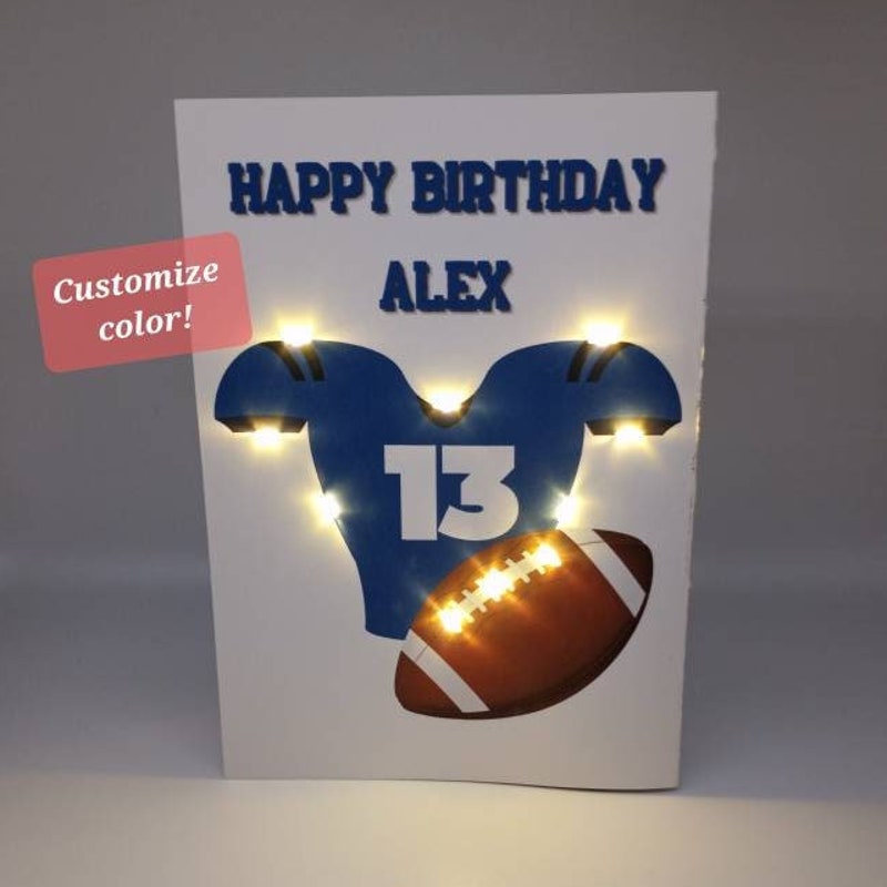 Sports Birthday Card - Etsy