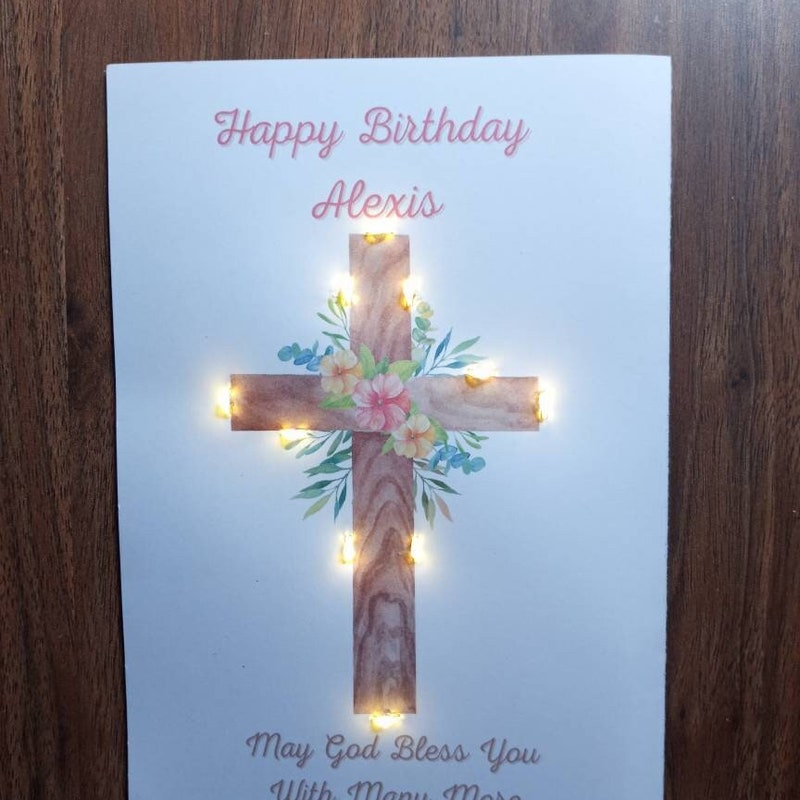 Christian Birthday Card - Etsy