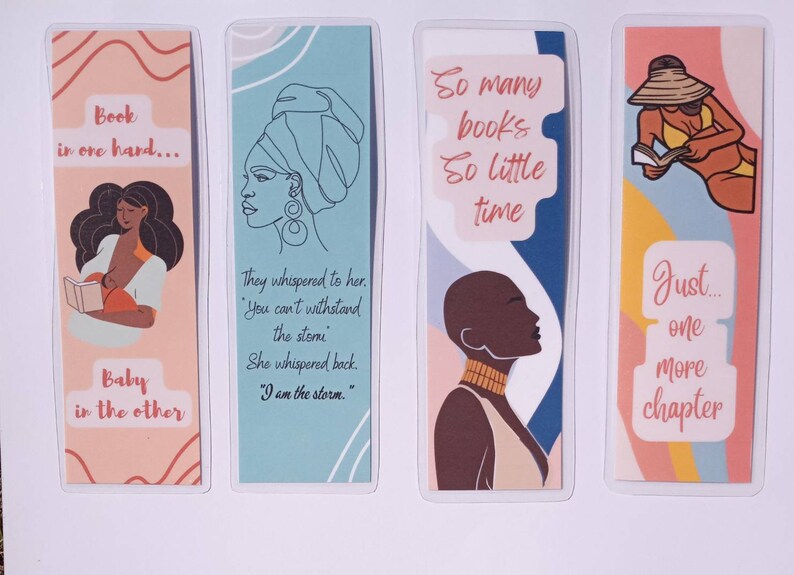 African American Empowerment Bookmarks︱ Black Feminist Bookmark︱gift ...