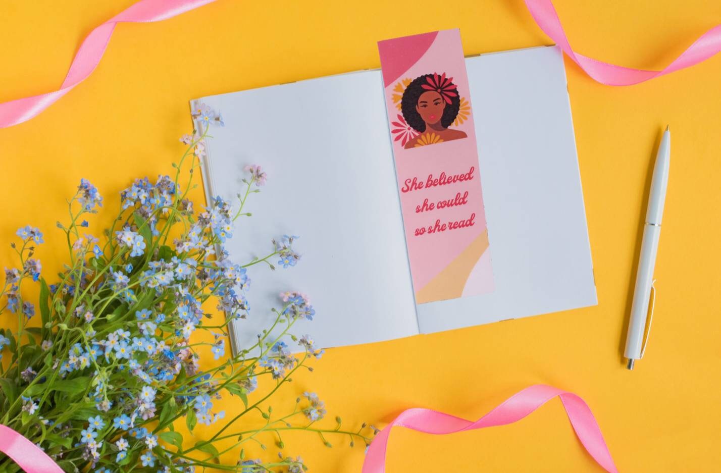 African American Empowerment Bookmarks︱ Black Feminist Bookmark︱gift ...
