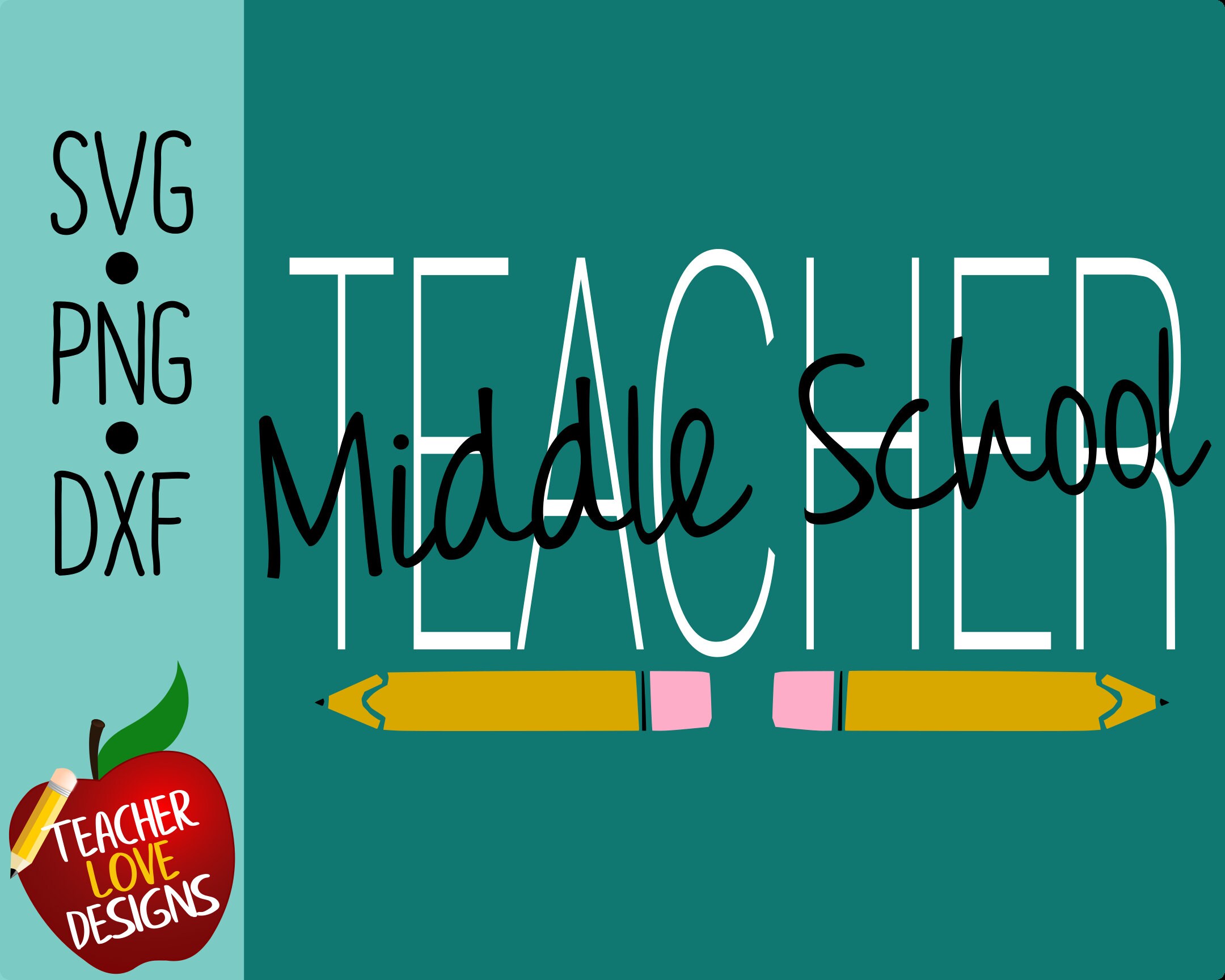 Teacher Middle School Svg School Svg Teaching Svg Etsy Teacher Middle School Svg School Svg Teaching Svg Etsy