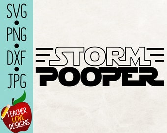 Storm Pooper Svg - Etsy